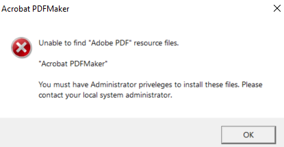 Acrobat PDF Maker not working – UCLA Extension