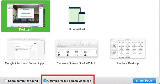 Optimize streaming video on a Zoom call – UCLA Extension
